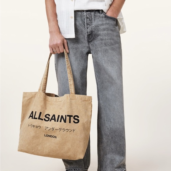 All Saints | Accessories | New Allsaints Underground Acid Wash Logo ...